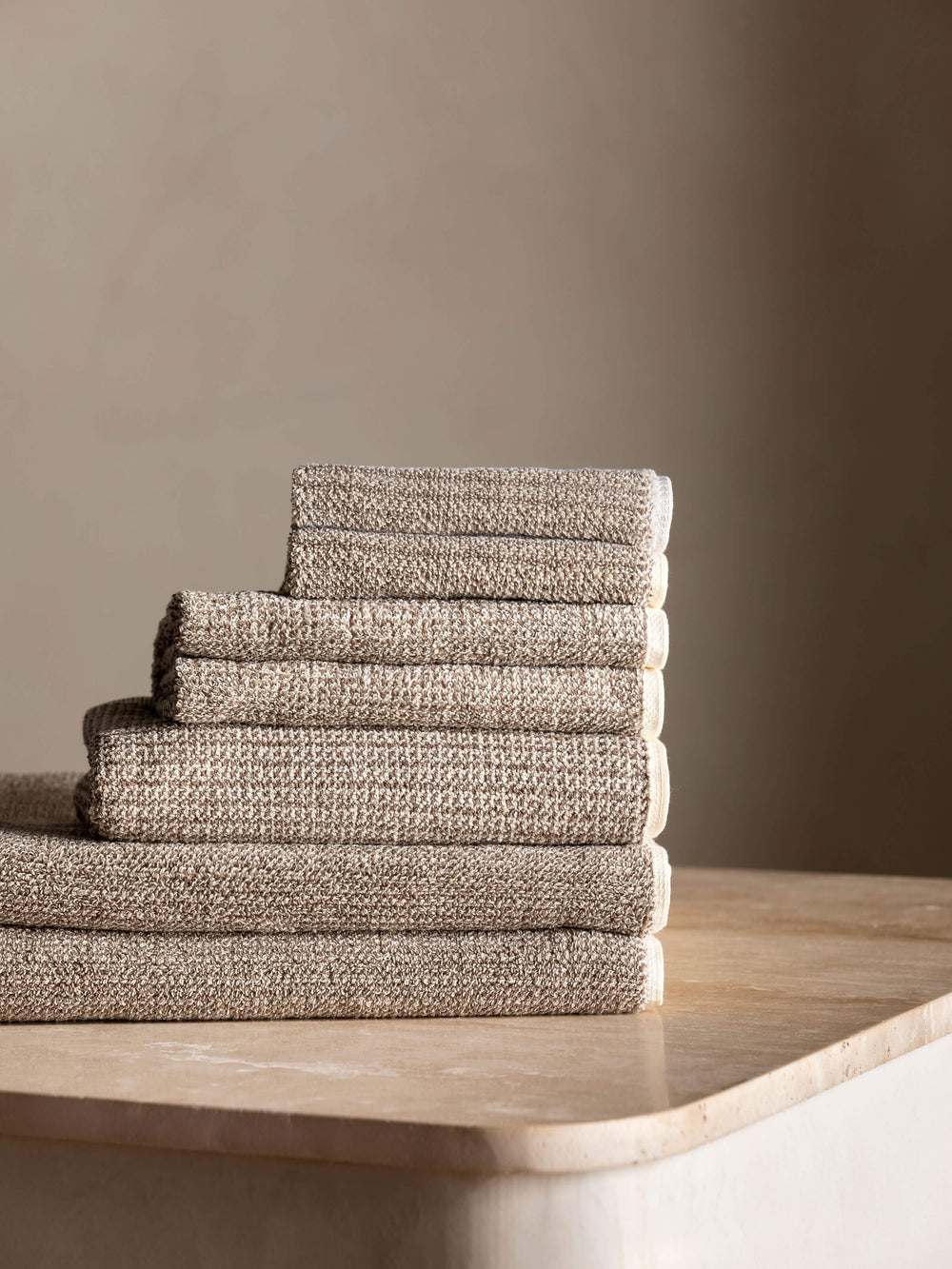Buy Luxury Natural Towel Sets Online - Tweed Light