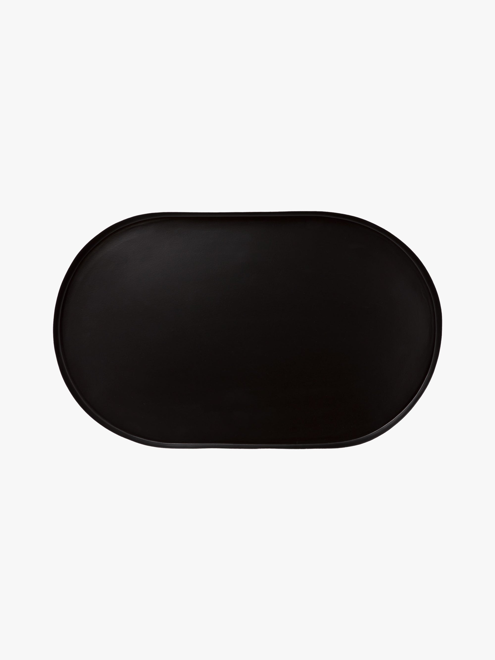 Buy Luxury Black Round Trays Online - Mona
